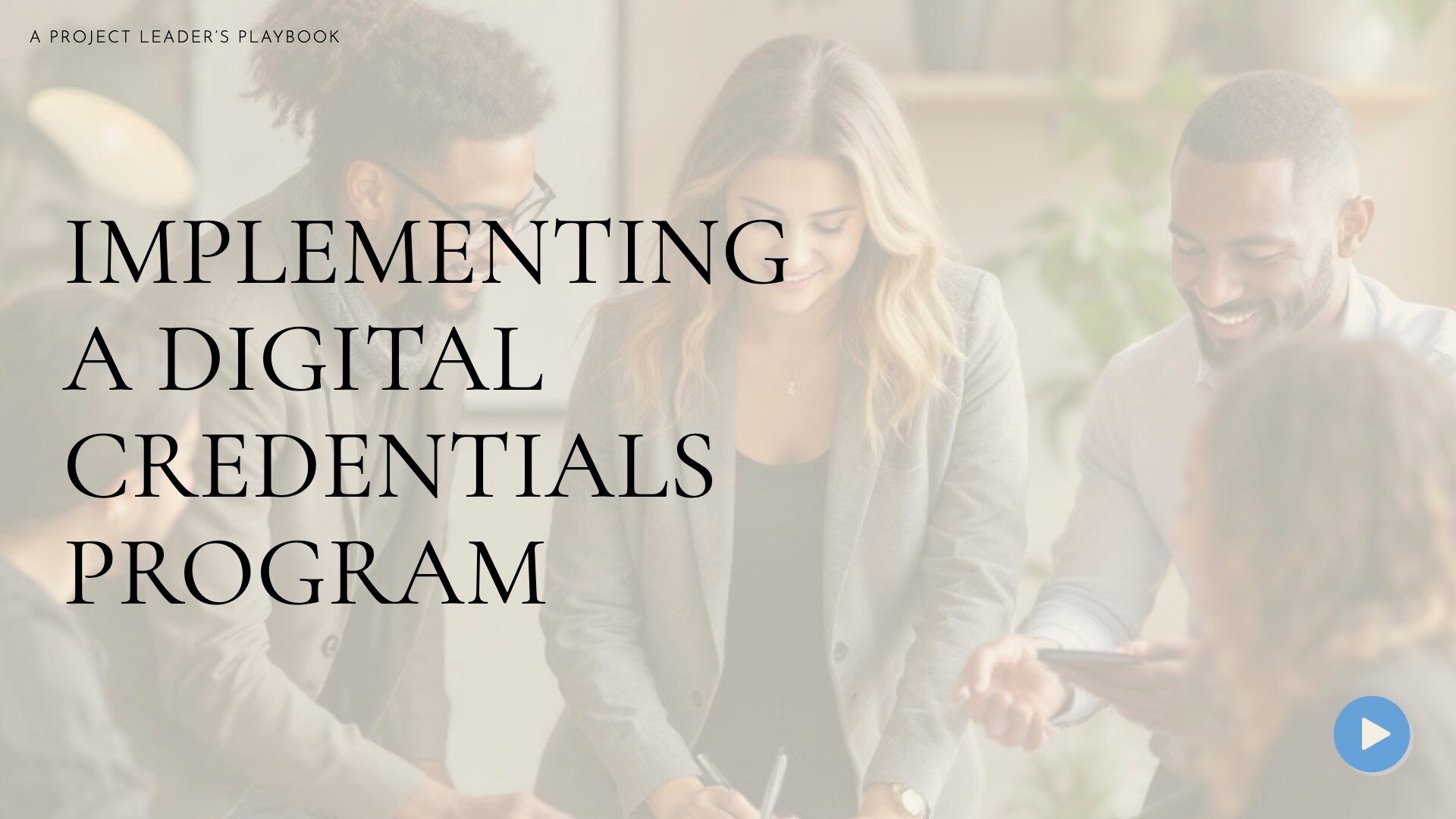 Digital Credentials Playbook